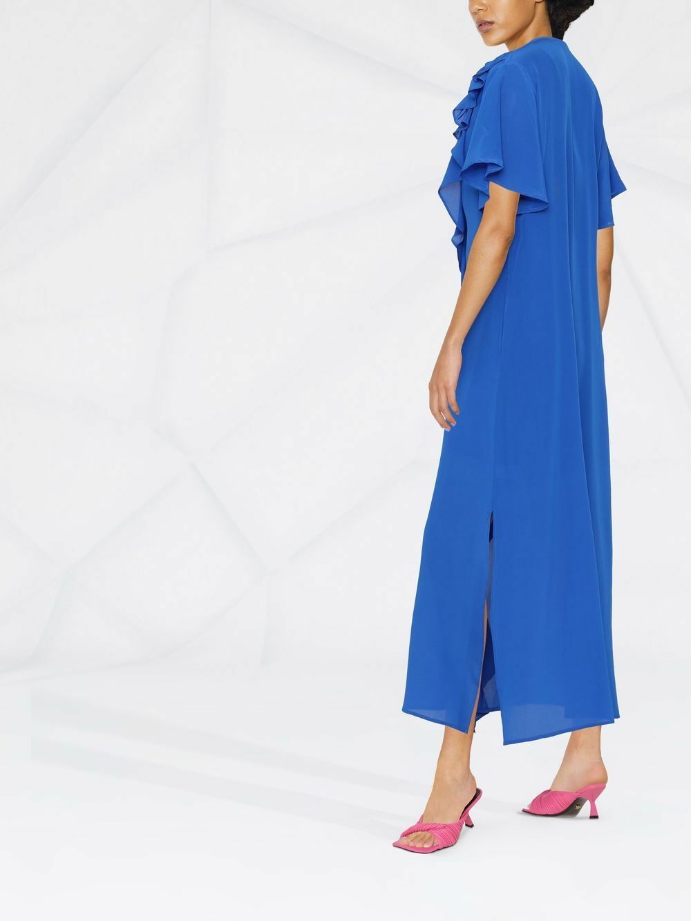 GOLDHAWK - Dress With Rouches Goldhawk