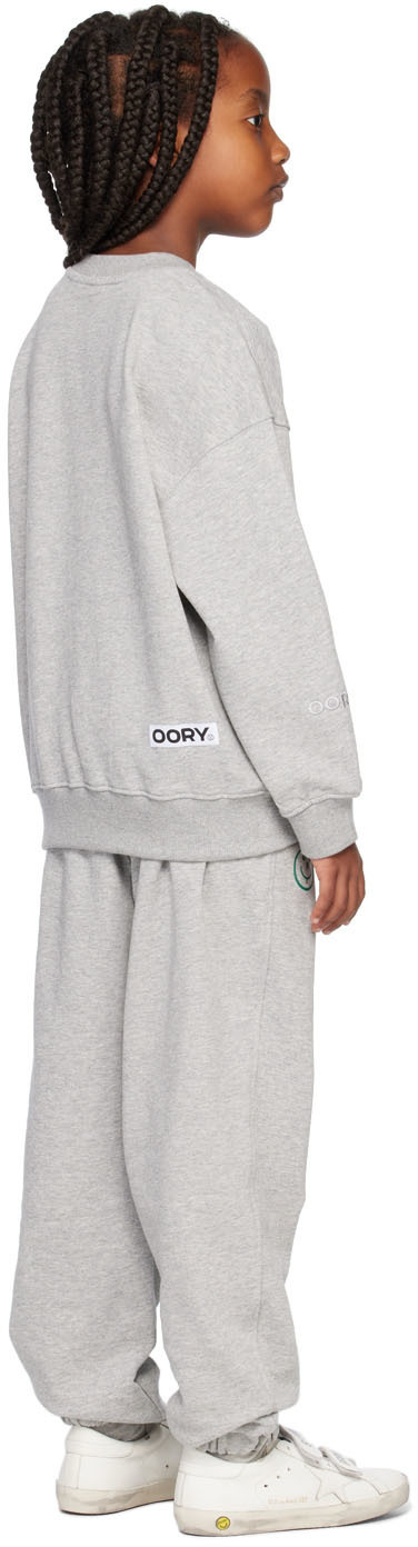 OORYKIDS Kids Gray 'Team OORY' Sweatsuit