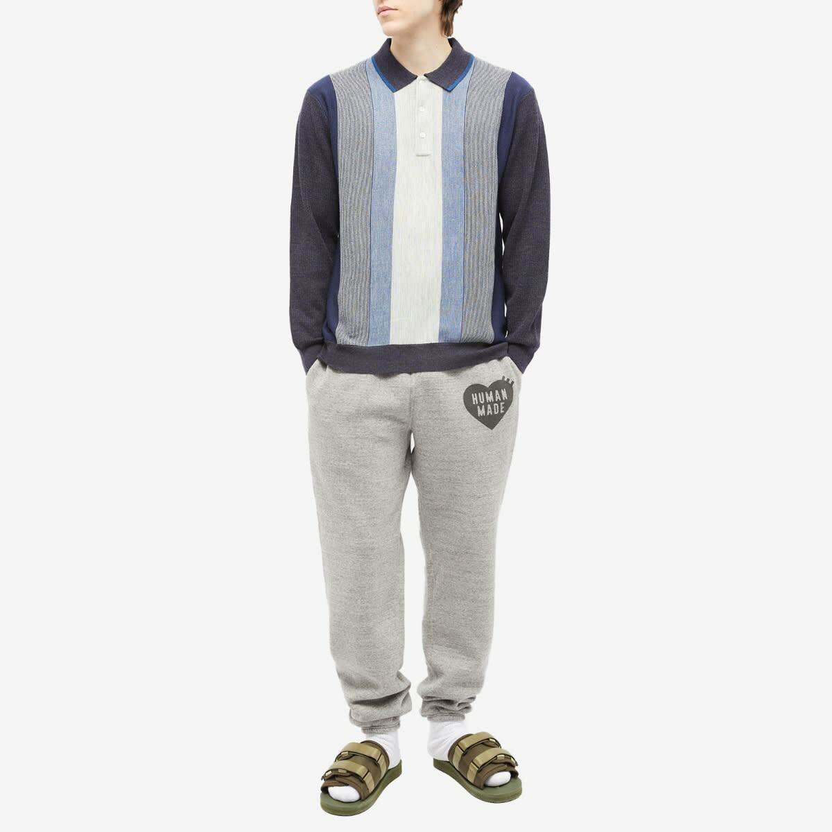 Human Made Men's Sweat Pant in Grey Human Made