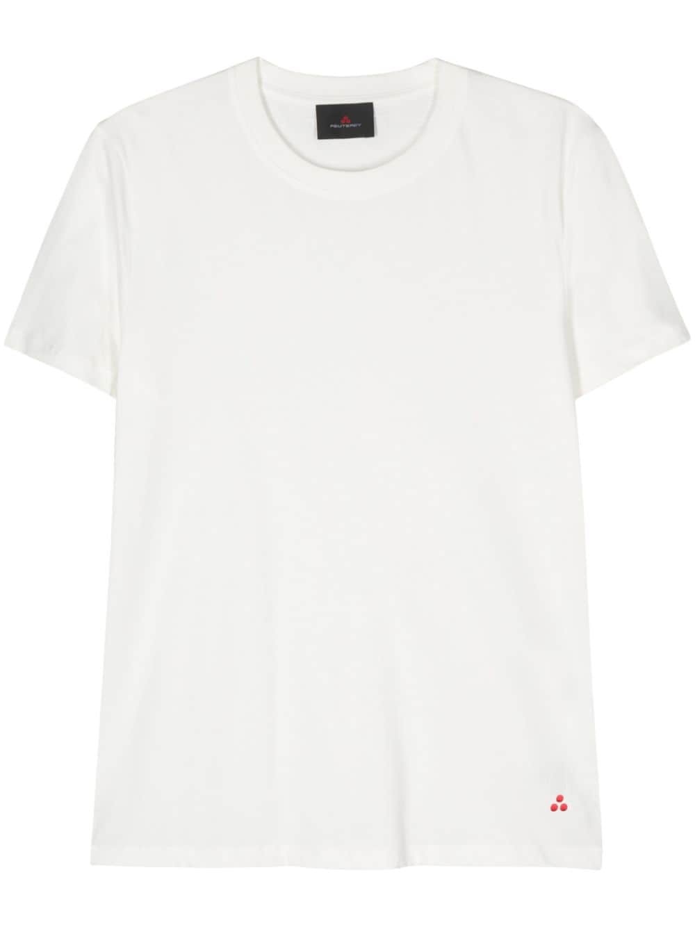 PEUTEREY - Logo Cotton T-shirt Peuterey
