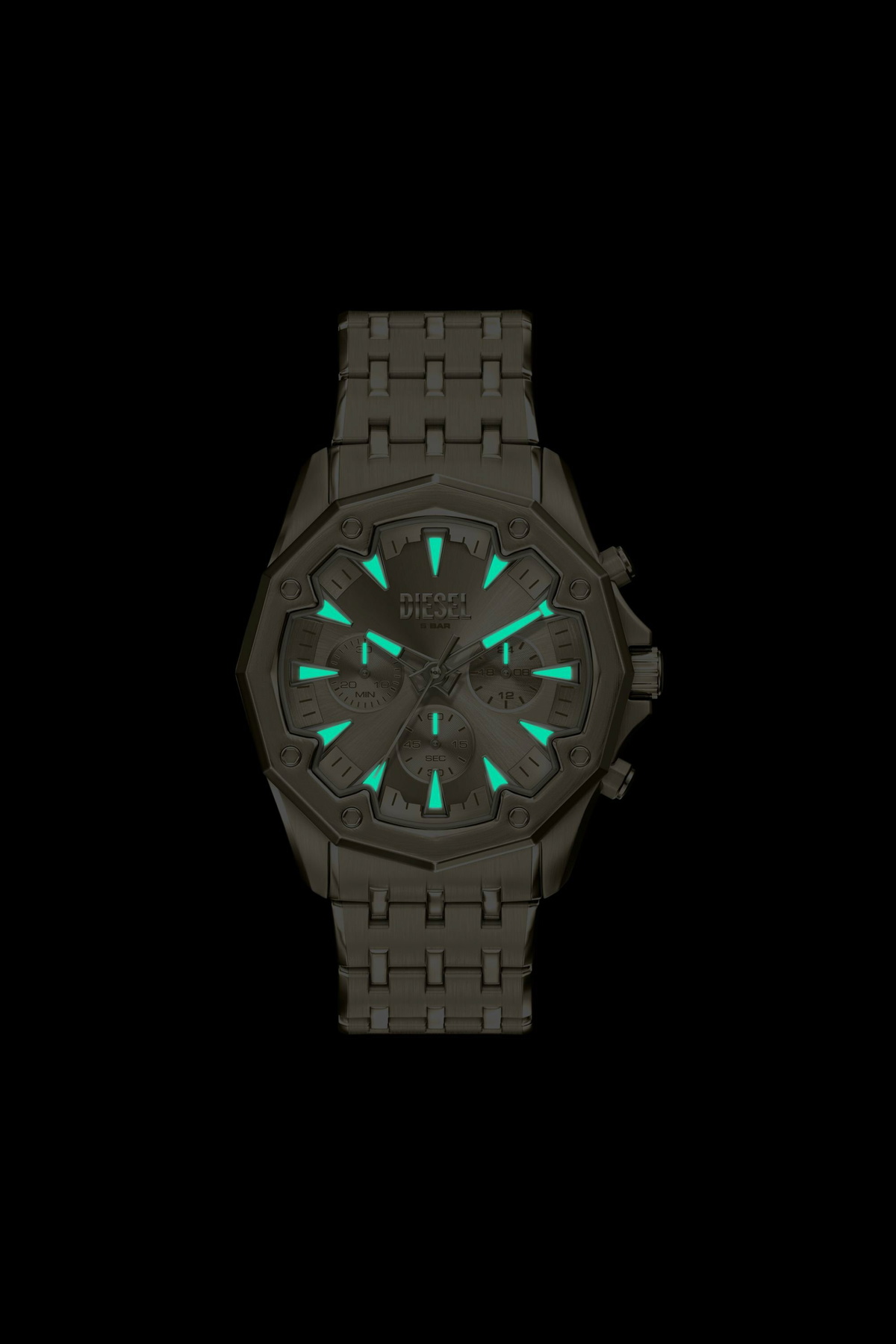 Diesel Stinger Gold-Tone Stainless Steel Watch - Timeframes Mens in ...