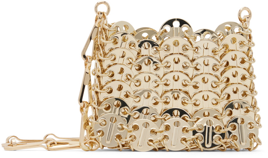 Rabanne Gold Micro 1969 Bag Paco Rabanne