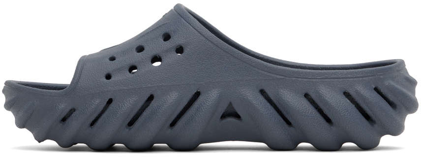 Crocs Gray Echo Slides Crocs