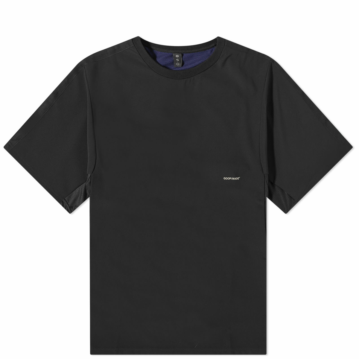 GOOPiMADE Men's x master-piece MGear-T2 Zystem Mesh T-Shirt in Black ...