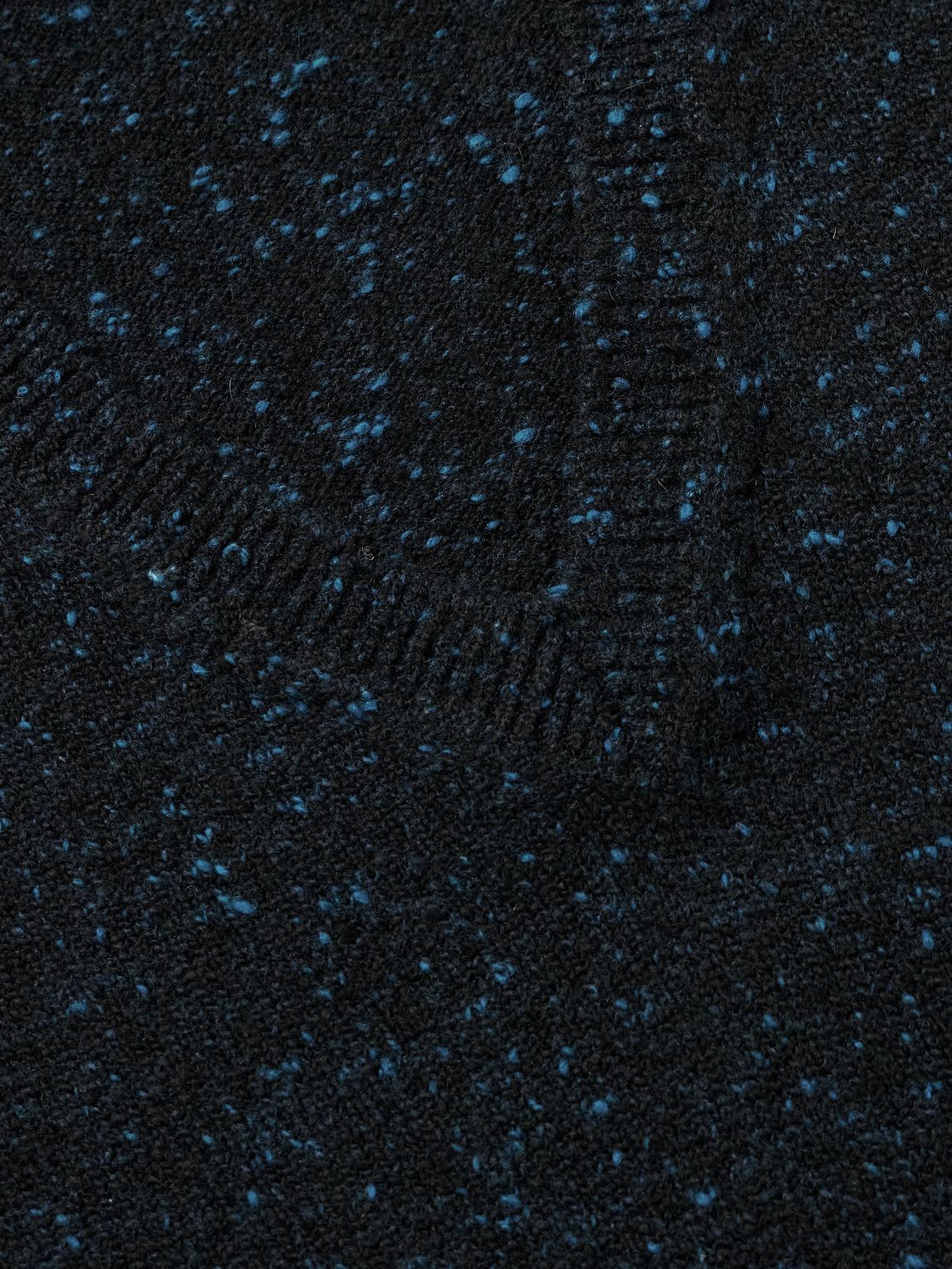 Inis Meáin - Merino Wool and Cashmere-Blend Sweater - Blue Inis Meáin