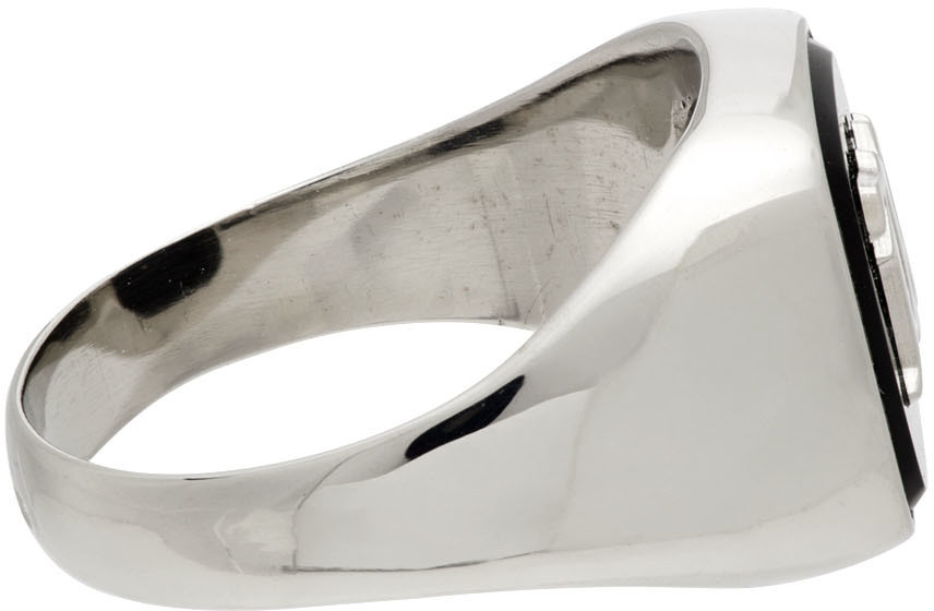 MISBHV Silver Monogram Ring MISBHV