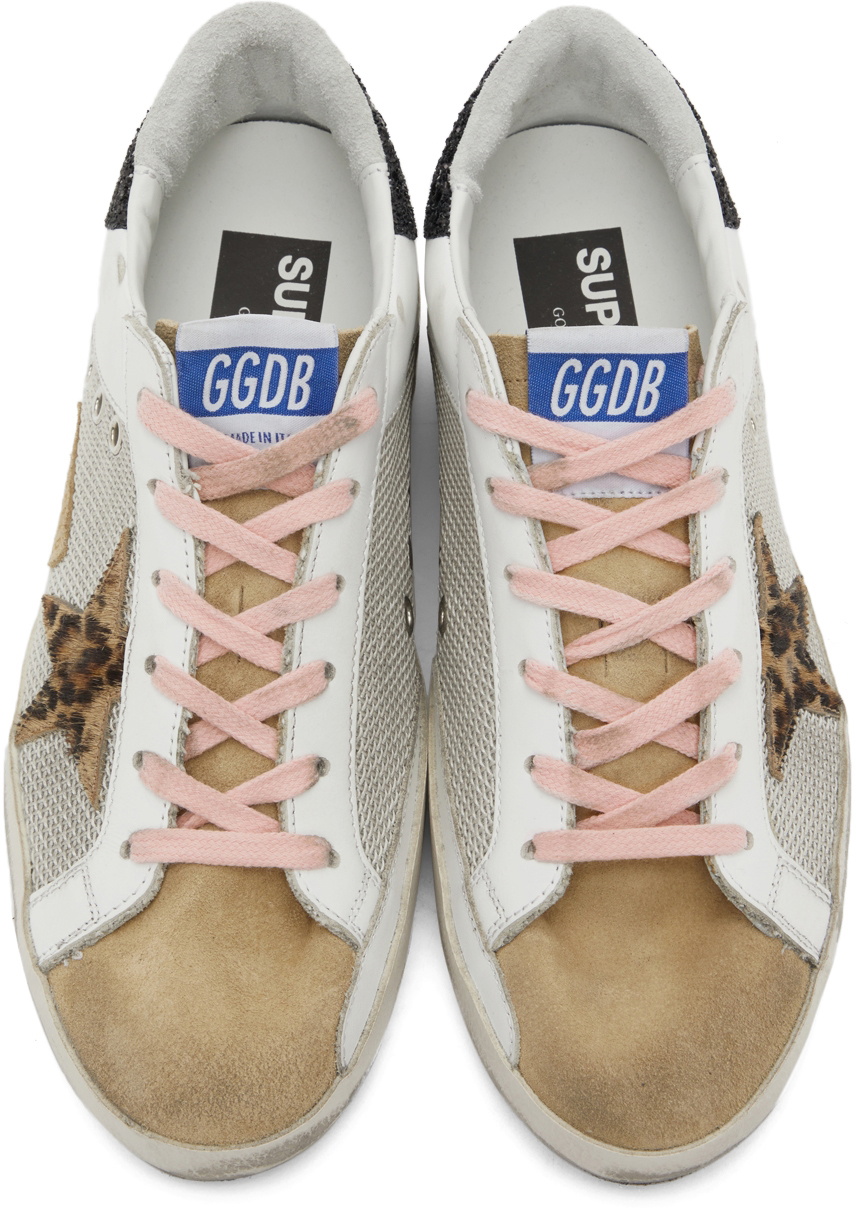 Golden Goose Mesh SuperStar Sneakers Golden Goose Deluxe Brand