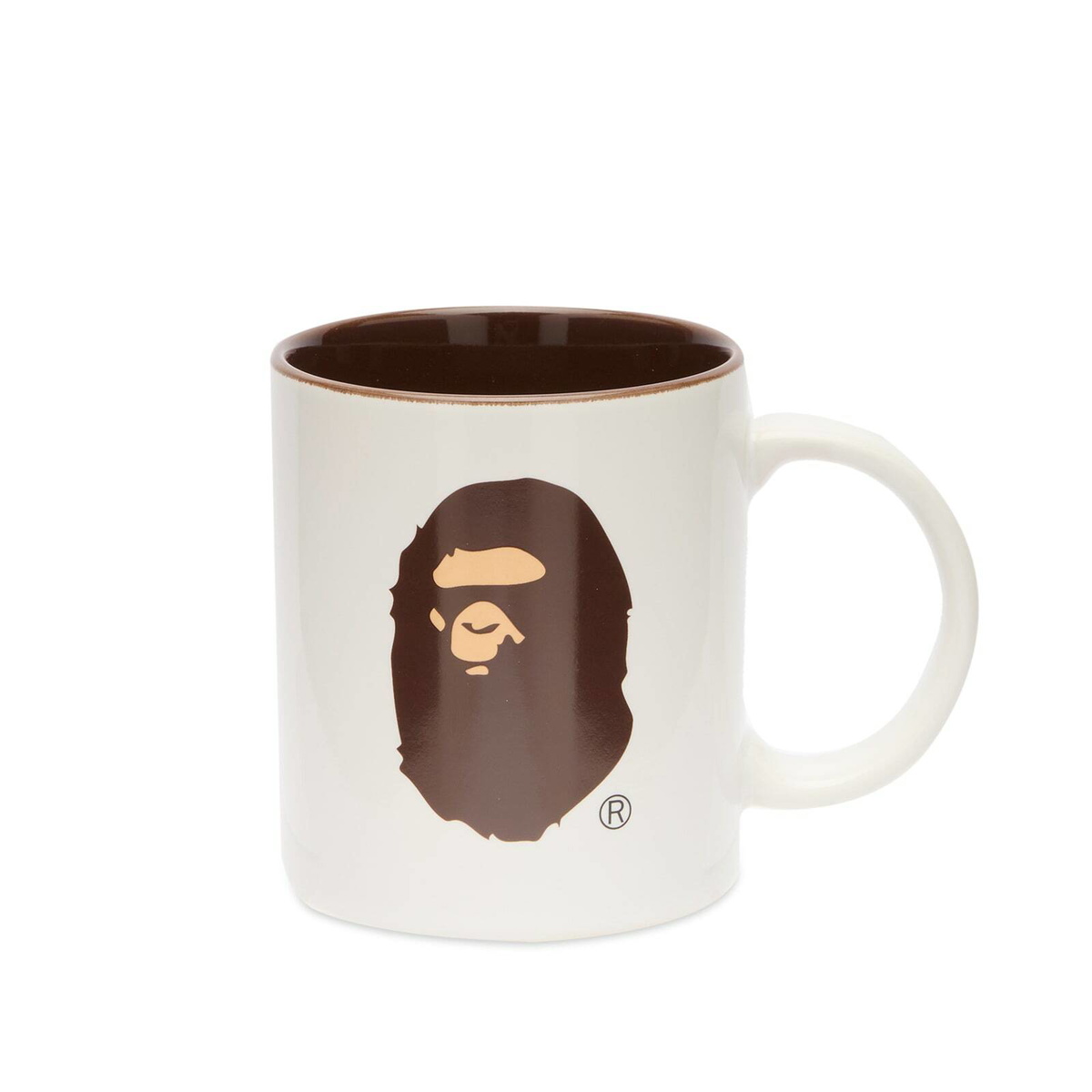 A Bathing Ape Men's BAPE Logo Mug in White A Bathing Ape