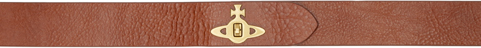 Vivienne Westwood Brown Turn-Lock Belt Vivienne Westwood