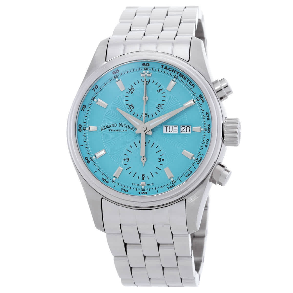 Armand Nicolet MH2 Chronograph Automatic Mens Watch A647A-TF-MA2640A ...