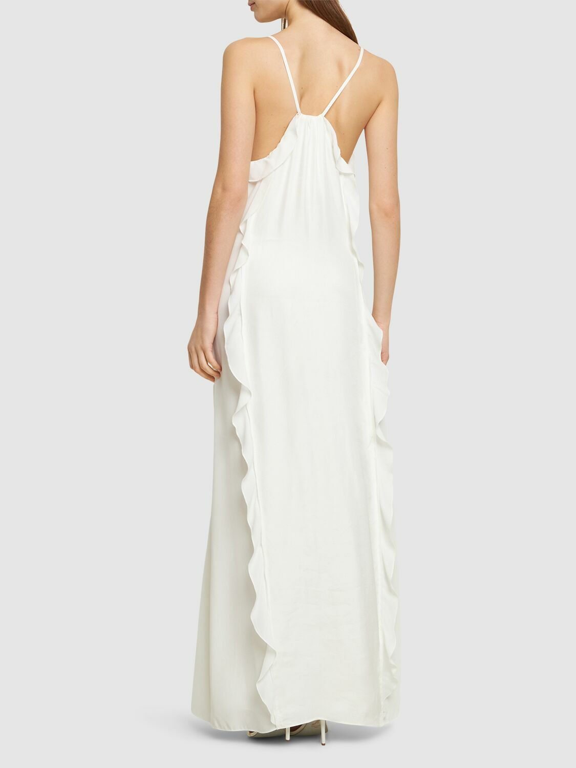 SIMKHAI - Emily Maxi Ruffled Cami Dress Simkhai