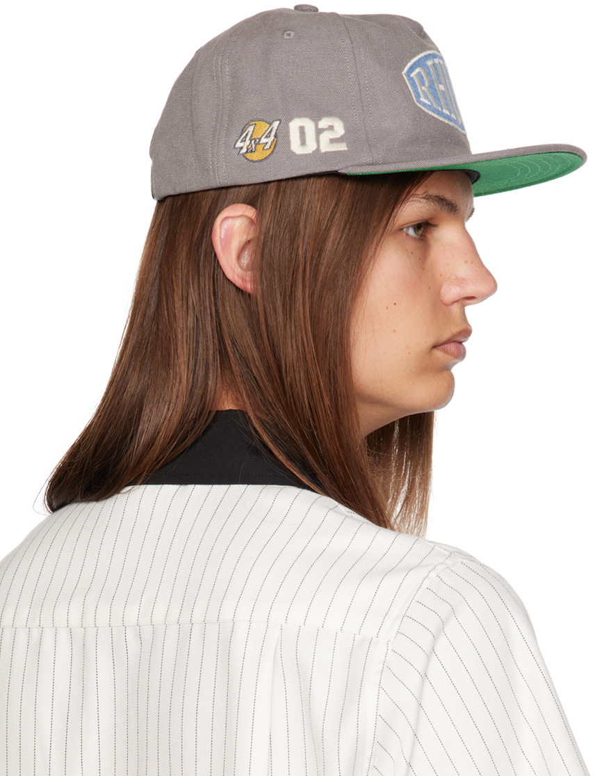Rhude Gray Rally Cap Rhude