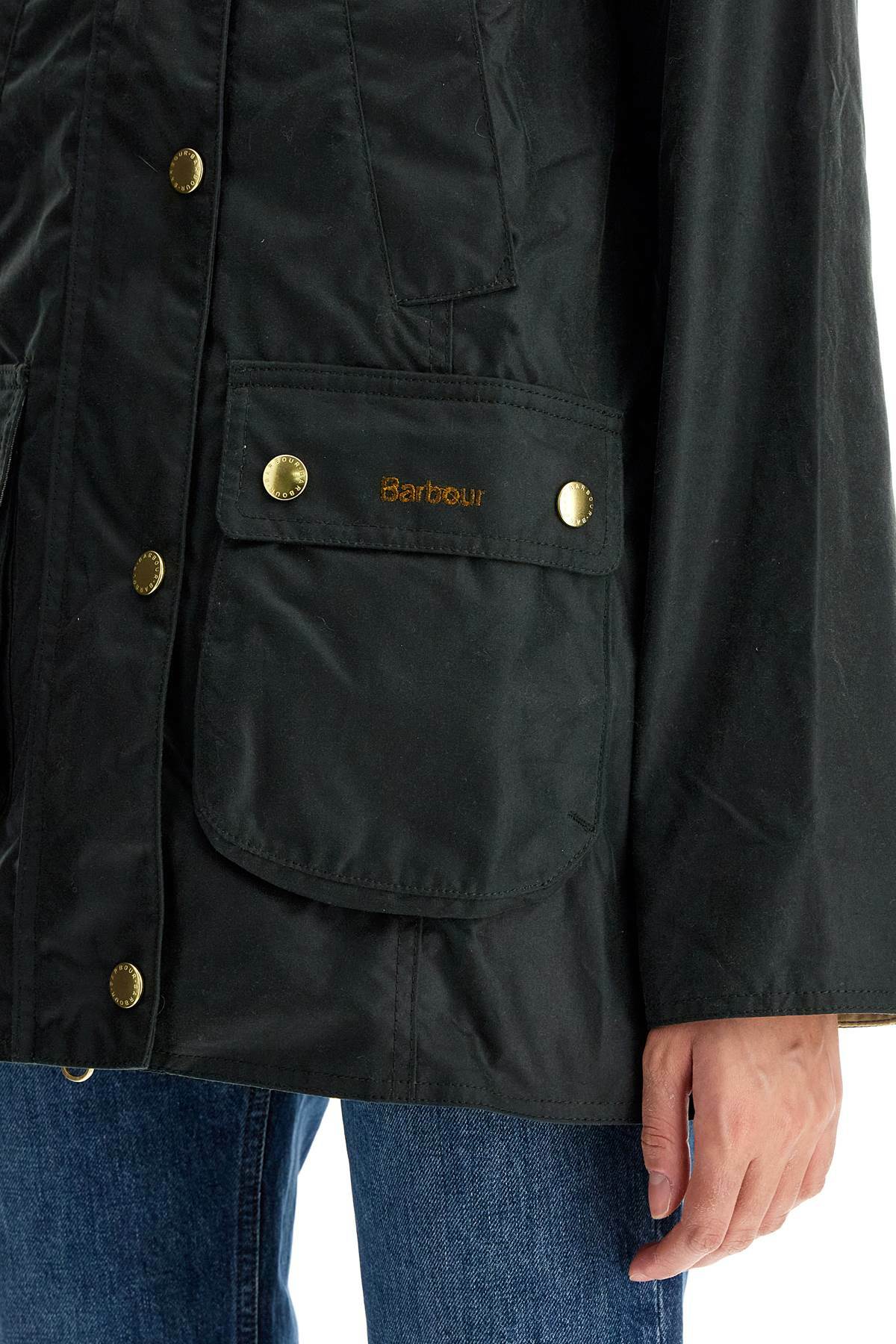 BARBOUR modern beadnell waxed Green Barbour