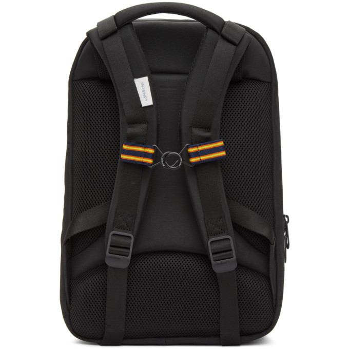 Cote and Ciel Black and Yellow K-Way Edition EcoYarn Sormonne Backpack ...