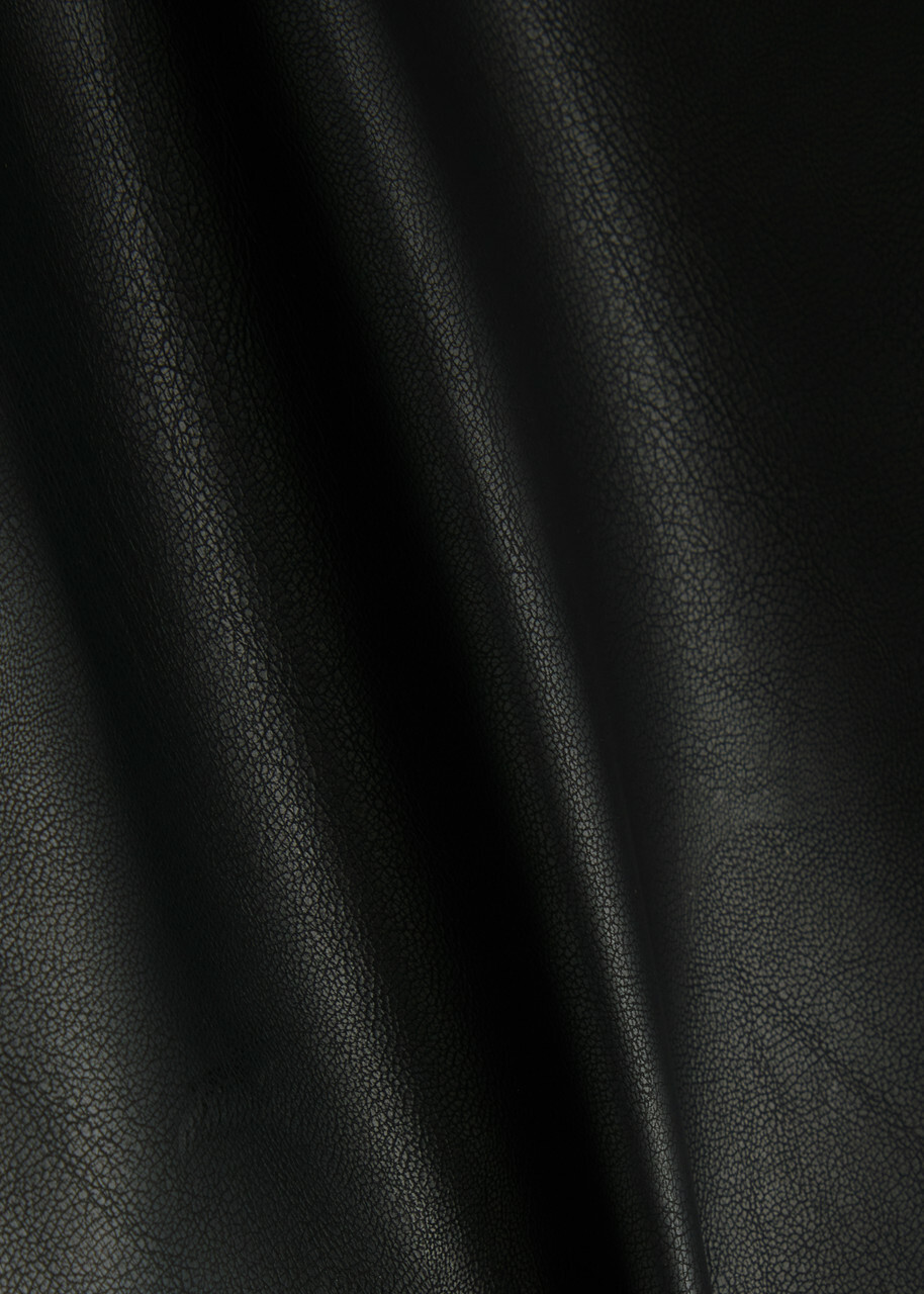 Rag & Bone Eleanor Faux Leather top Black Rag and Bone