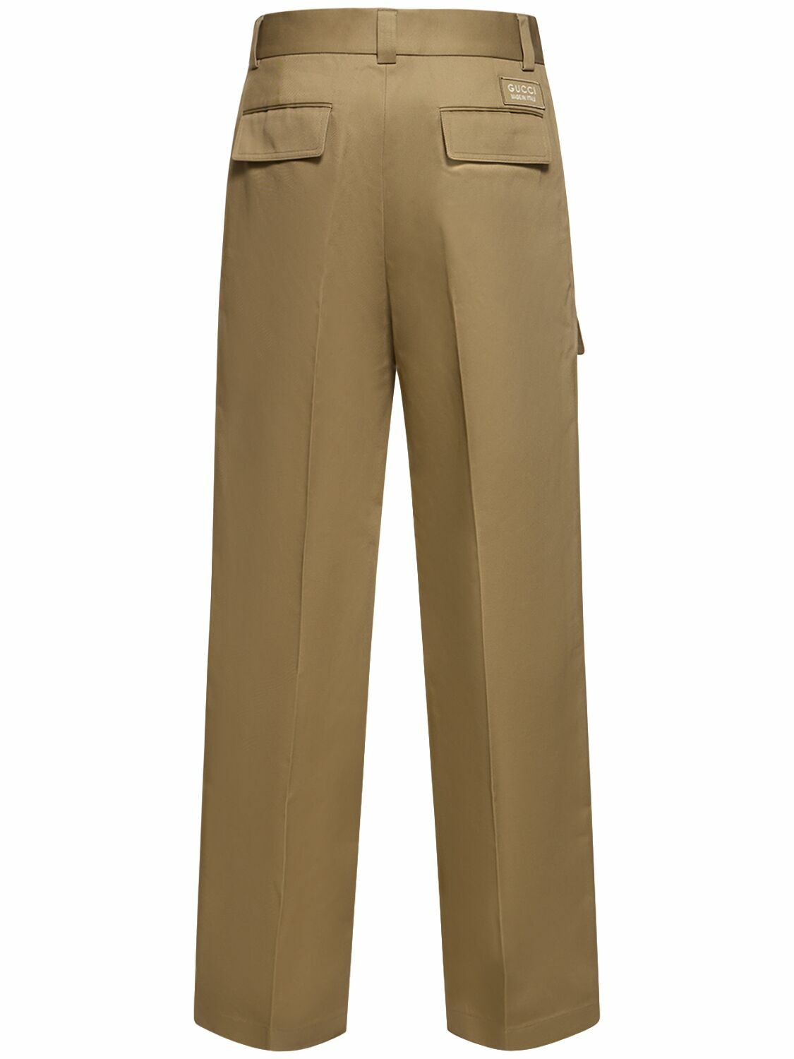 GUCCI - Military Cotton Drill Cargo Pants Gucci