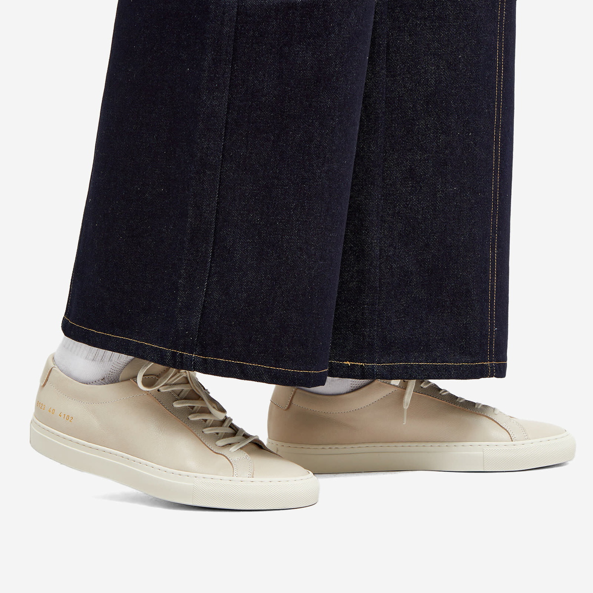Woman by Common Projects Women's Nubuck Leather Achilles Trainers ...