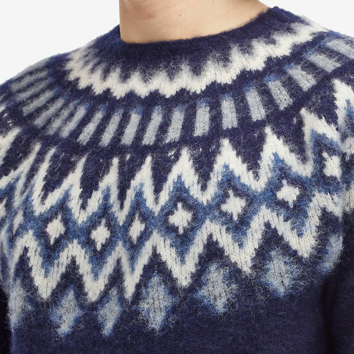 Howlin by Morrison Men's Howlin' Future Fantasy Fair Isle Crew Knit in ...