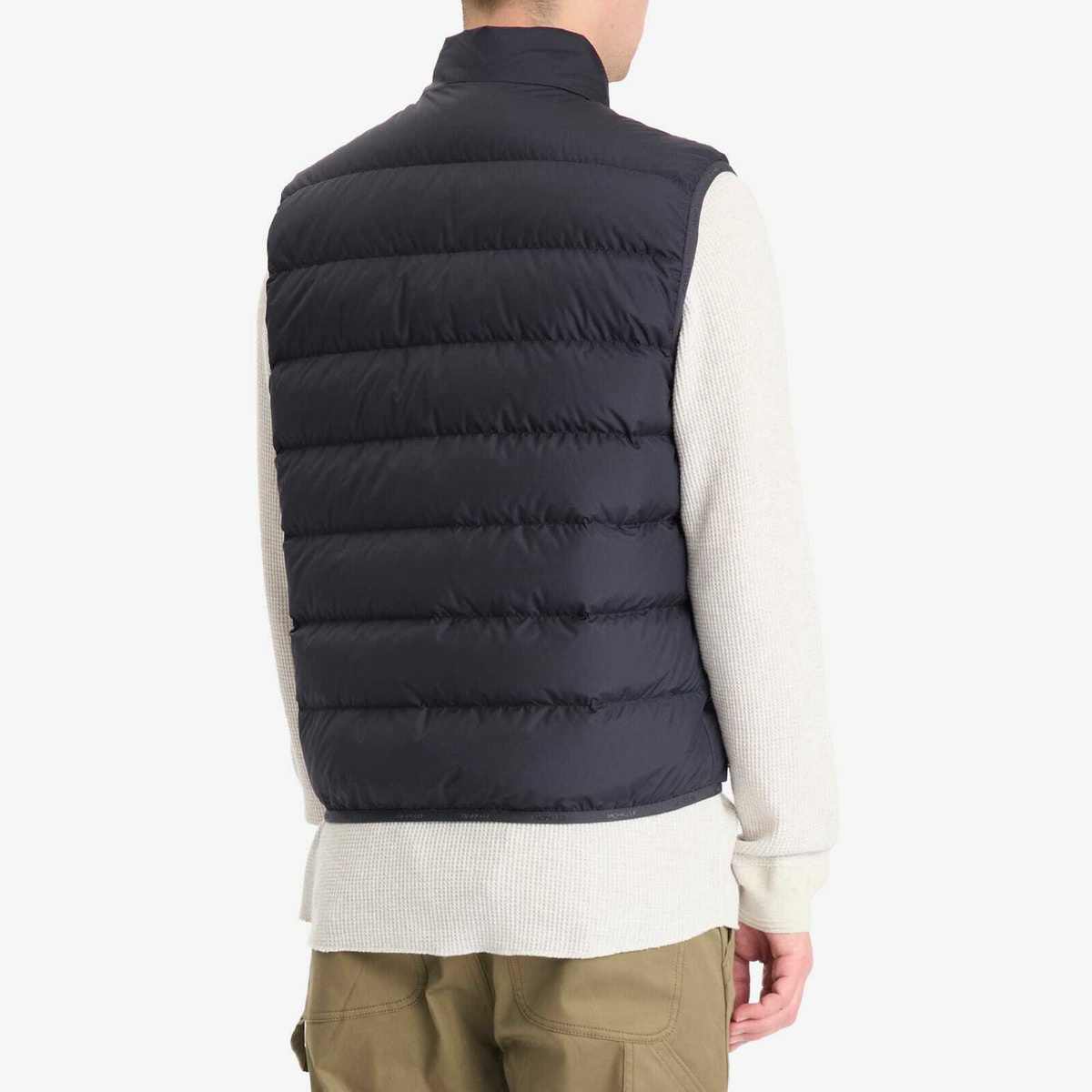 Moncler Men's Contrin Vest in Navy Moncler