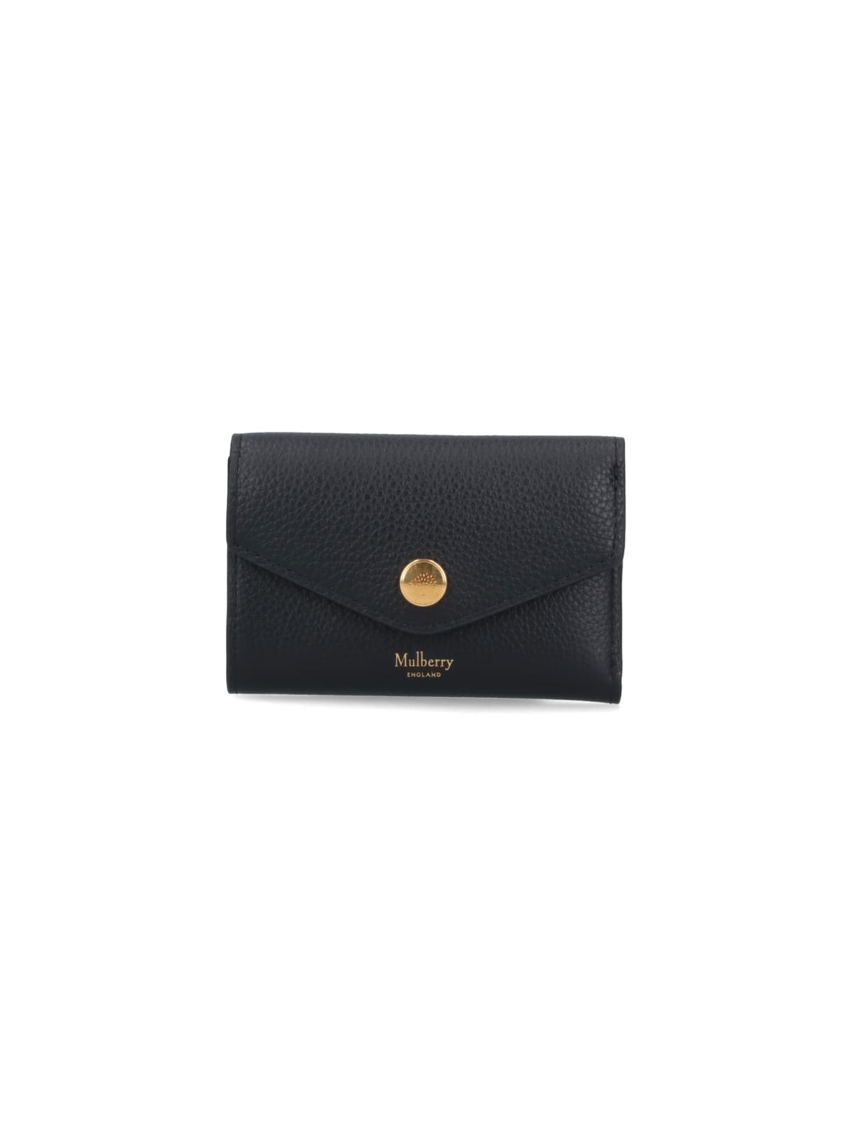 Mulberry Folded Multi-card Logo Wallet Mulberry