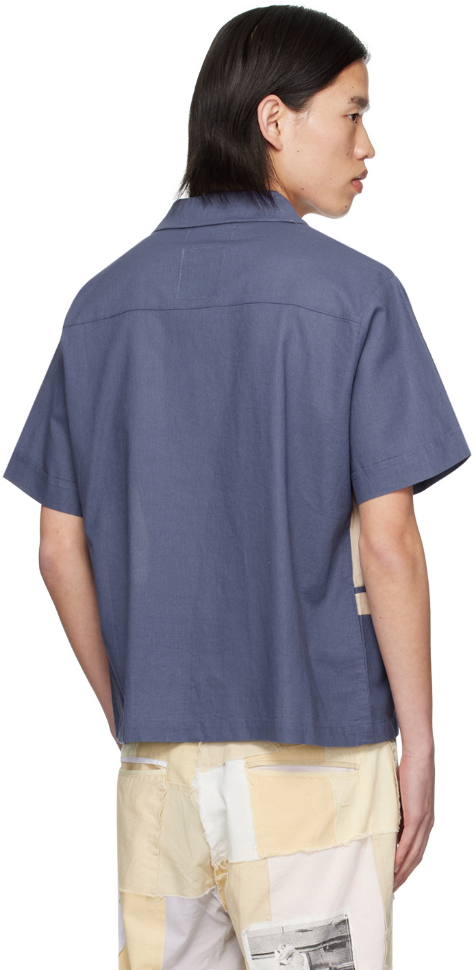 KidSuper Blue Face Shirt KidSuper