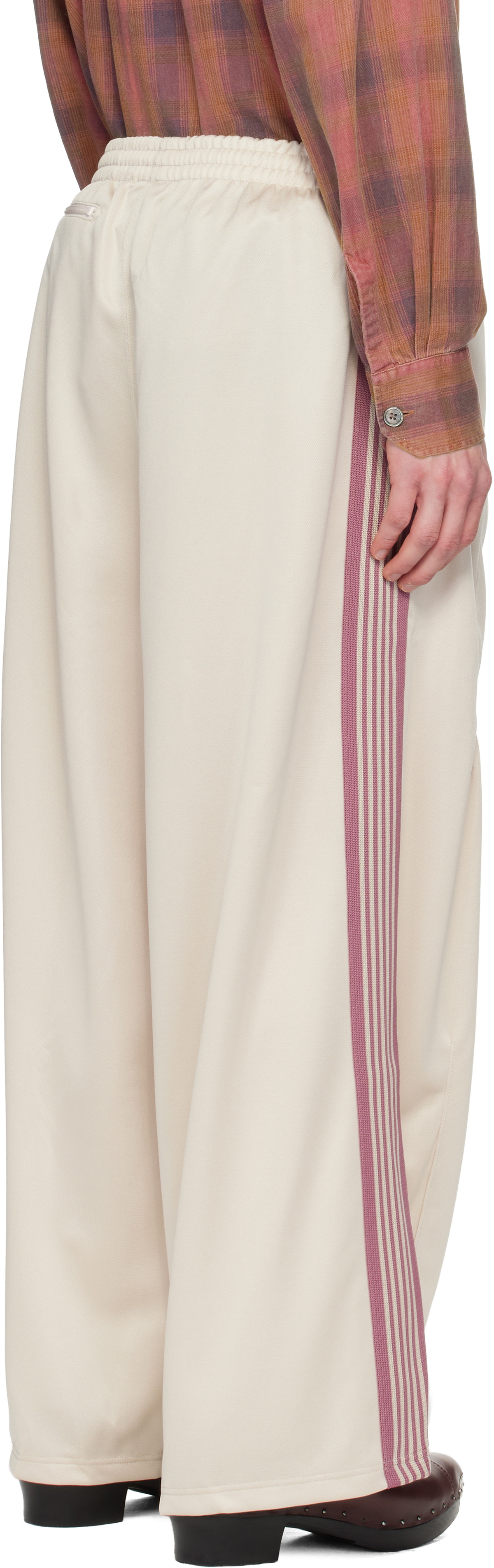 NEEDLES Off-White H.D. Track Pants Needles