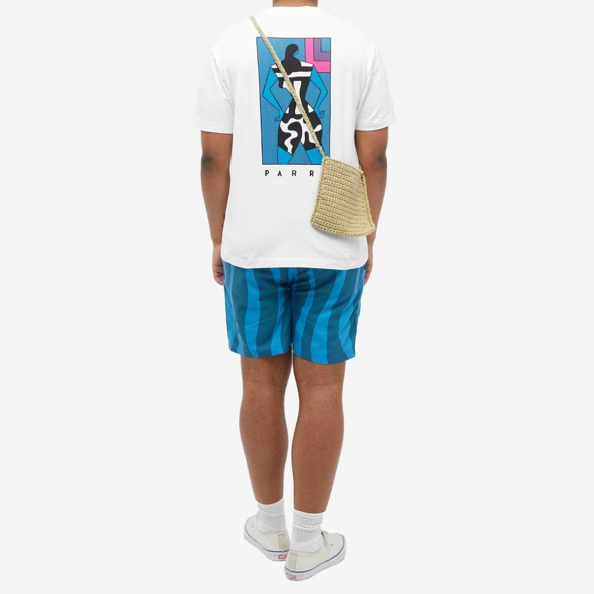 By Parra Men's Art Anger T-Shirt in White By Parra