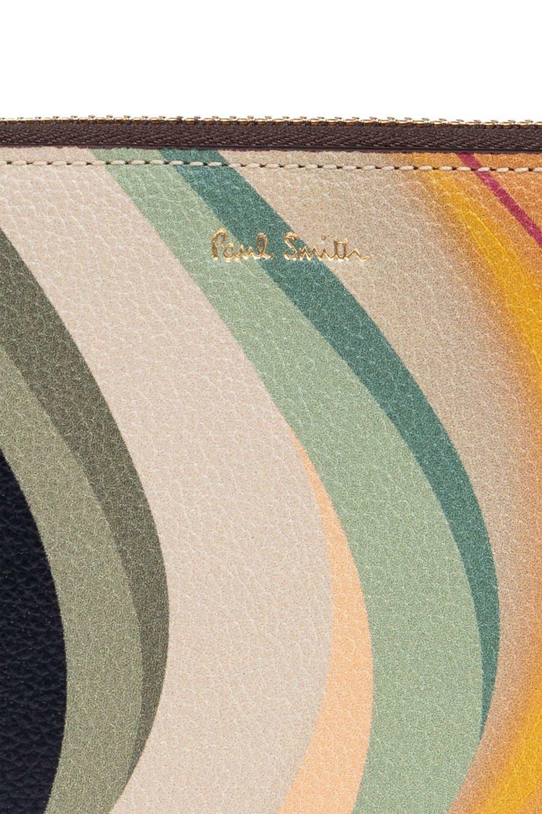Paul Smith Leather Wallet With Printed Logo Paul Smith