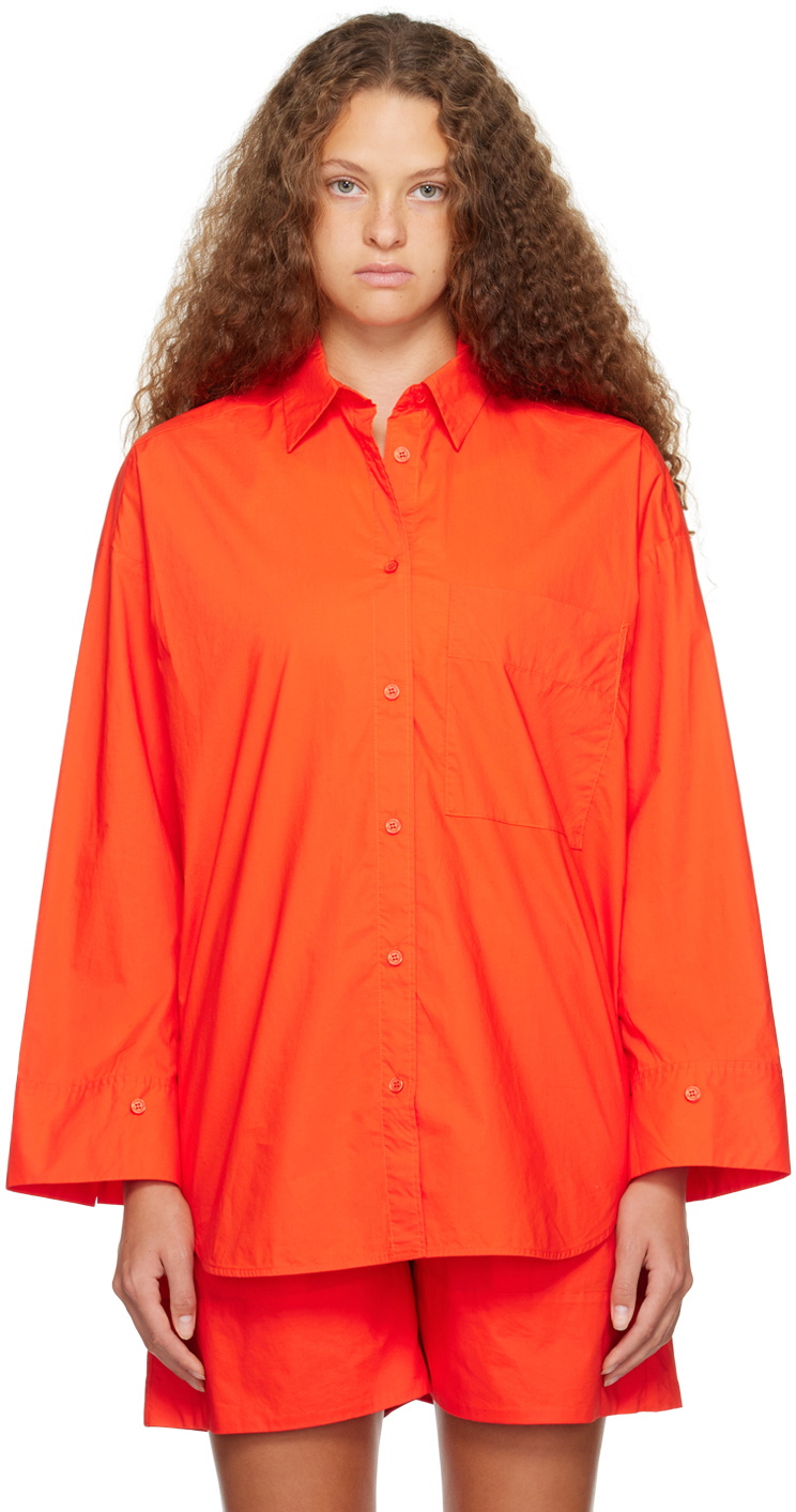by Malene Birger Orange Derris Shirt by Malene Birger