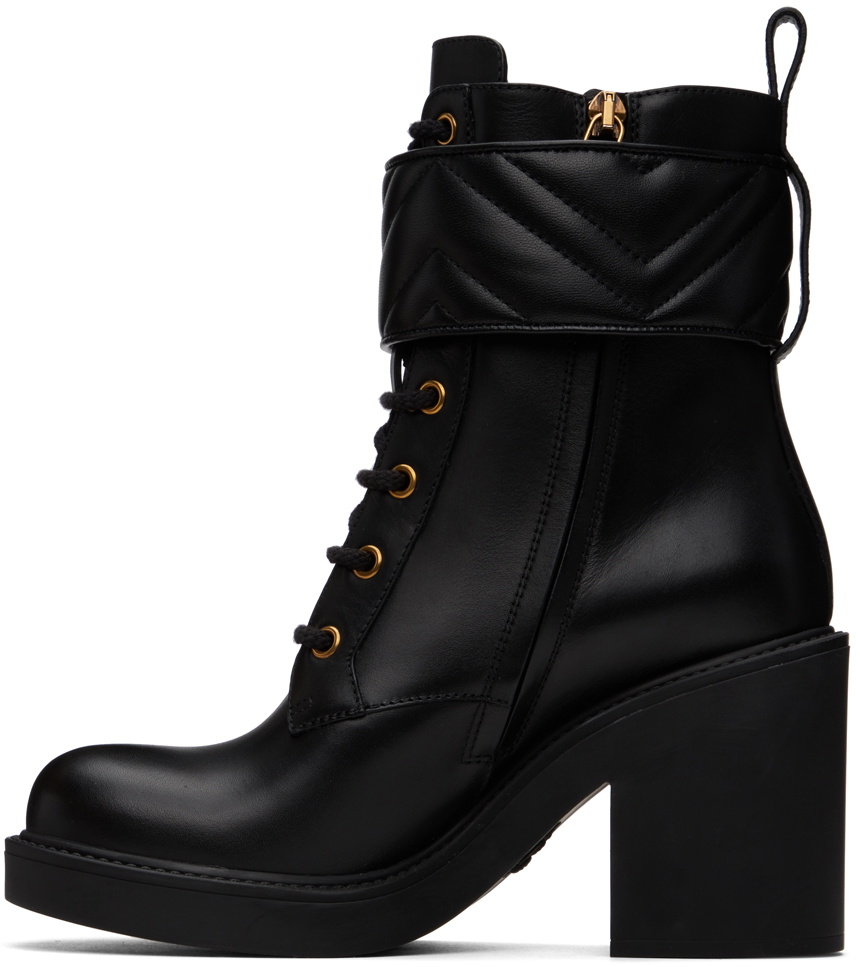 Gucci Black Marmont Boots Gucci