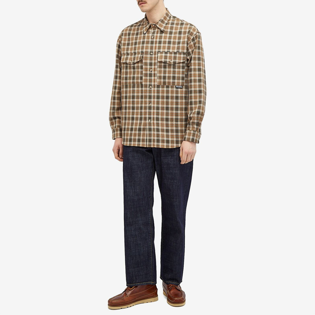 Uniform Bridge Men's Selvedge Denim Jeans in Indigo Uniform Bridge