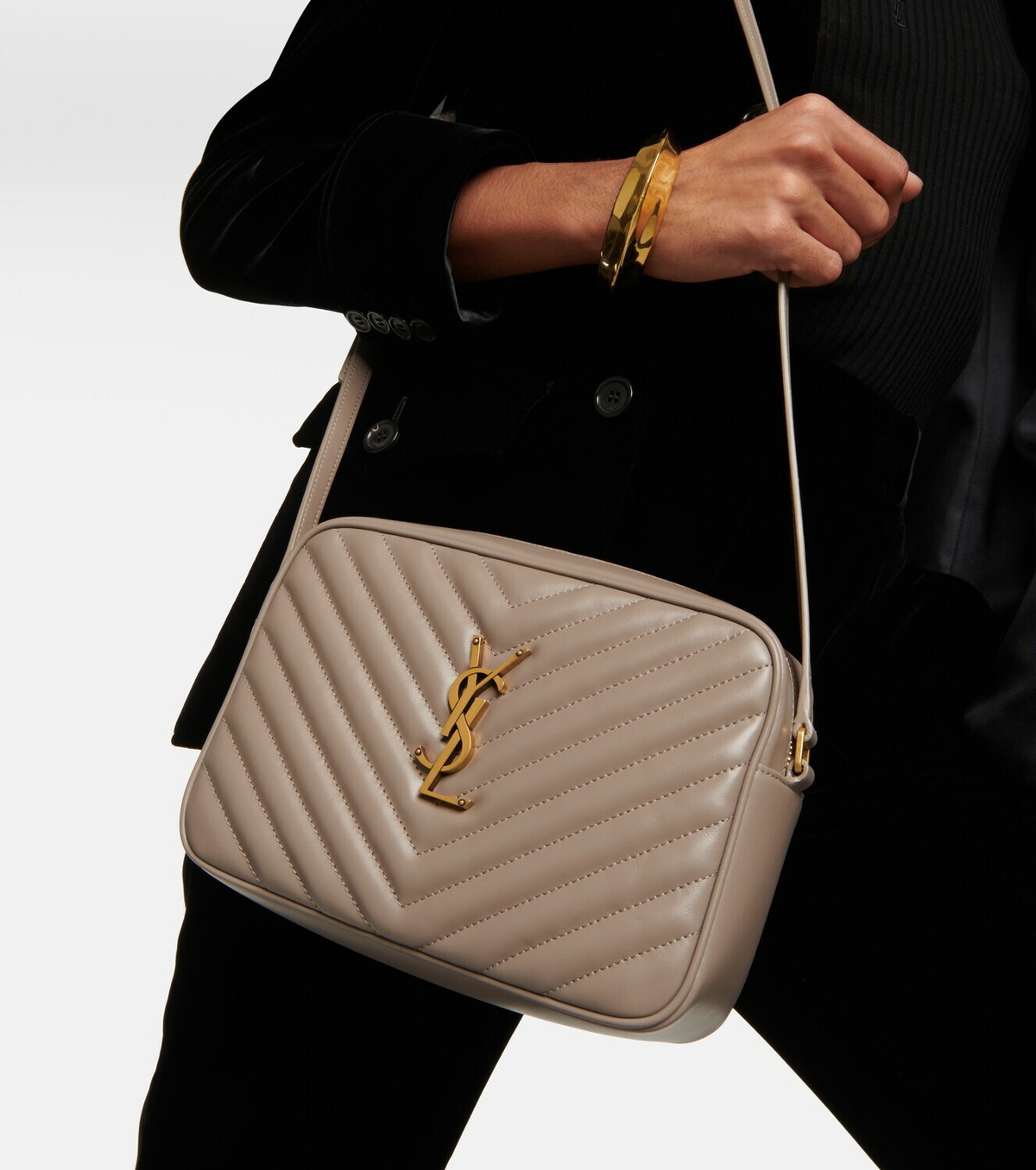 Saint Laurent Lou quilted leather crossbody bag Saint Laurent