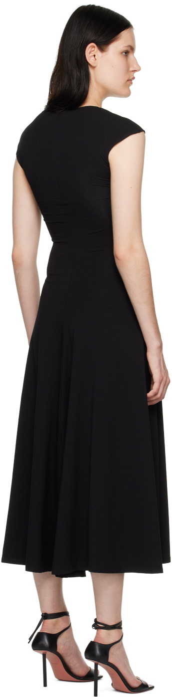 Beaufille Black Baes Midi Dress Beaufille