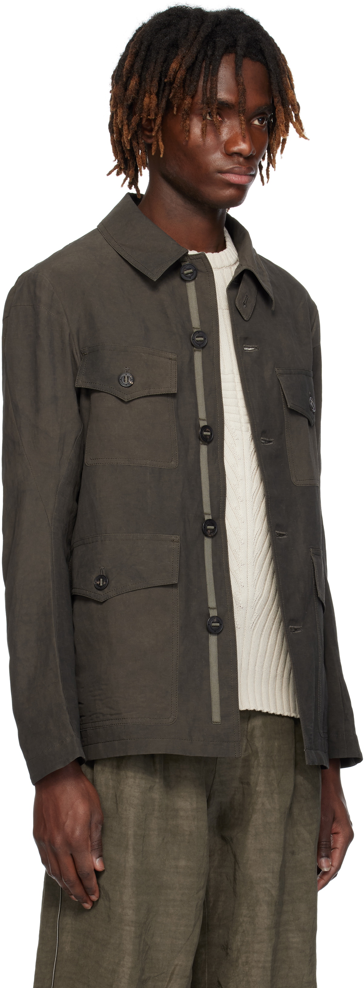 DEVOA Brown Hunting Jacket