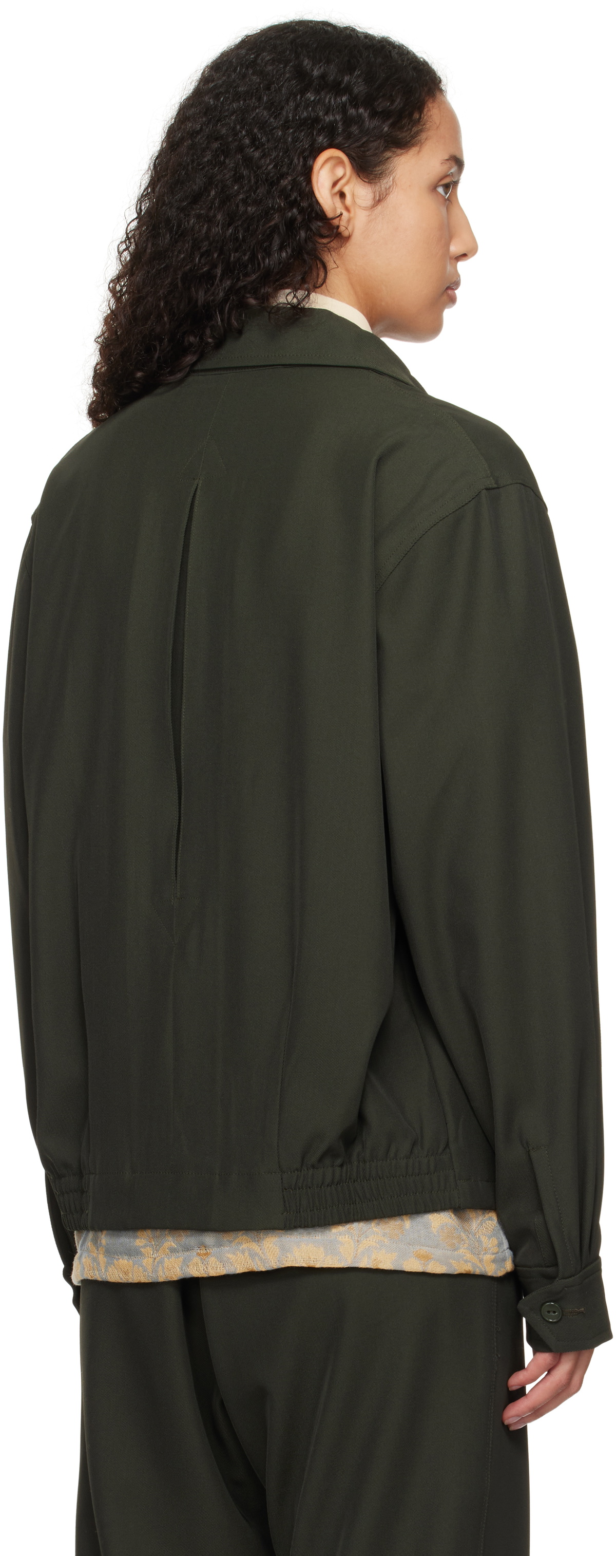 NEEDLES Green Sport Jacket Needles
