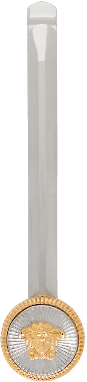 Versace Silver Medusa Brooch Versace