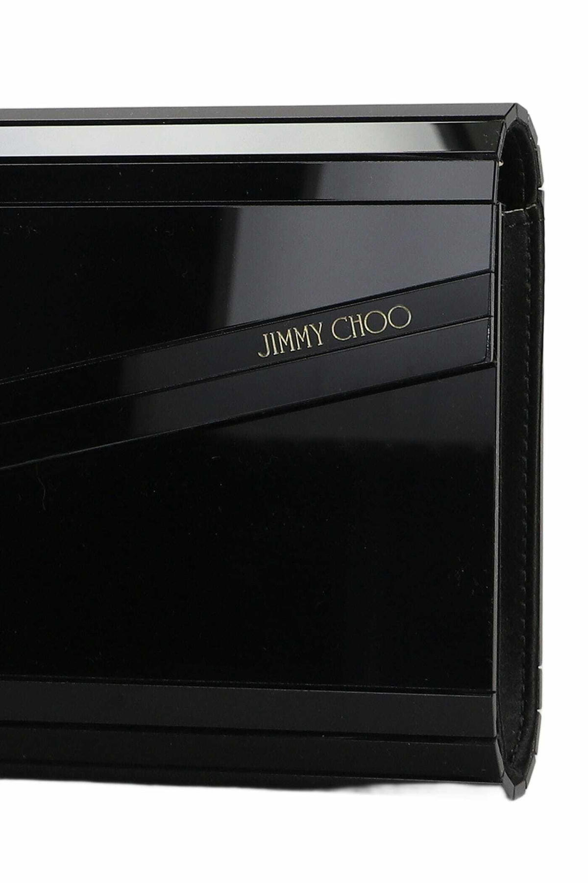 Jimmy Choo Candy Clutch In Black Acrylic Jimmy Choo