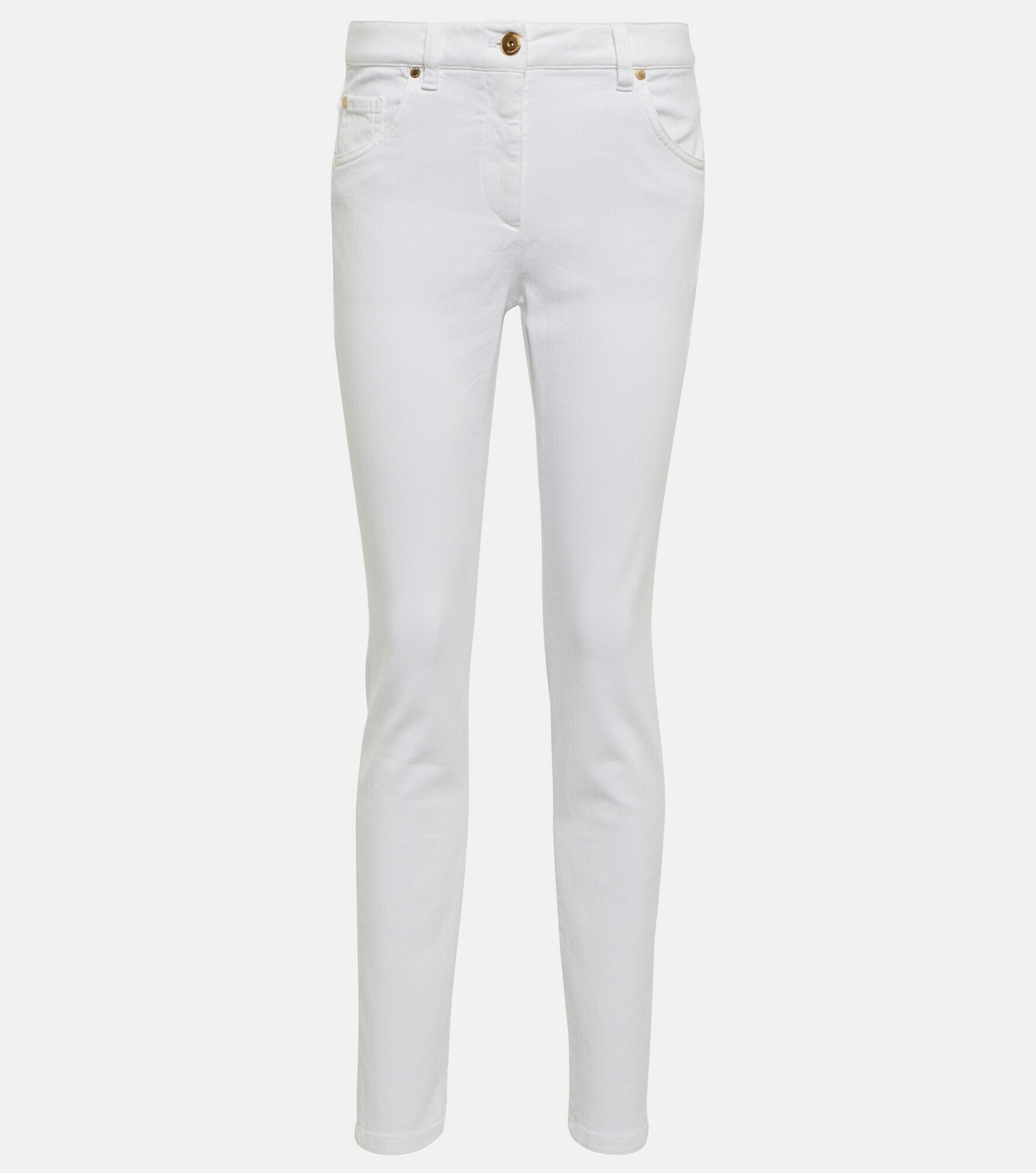 Brunello Cucinelli - Mid-rise slim jeans Brunello Cucinelli