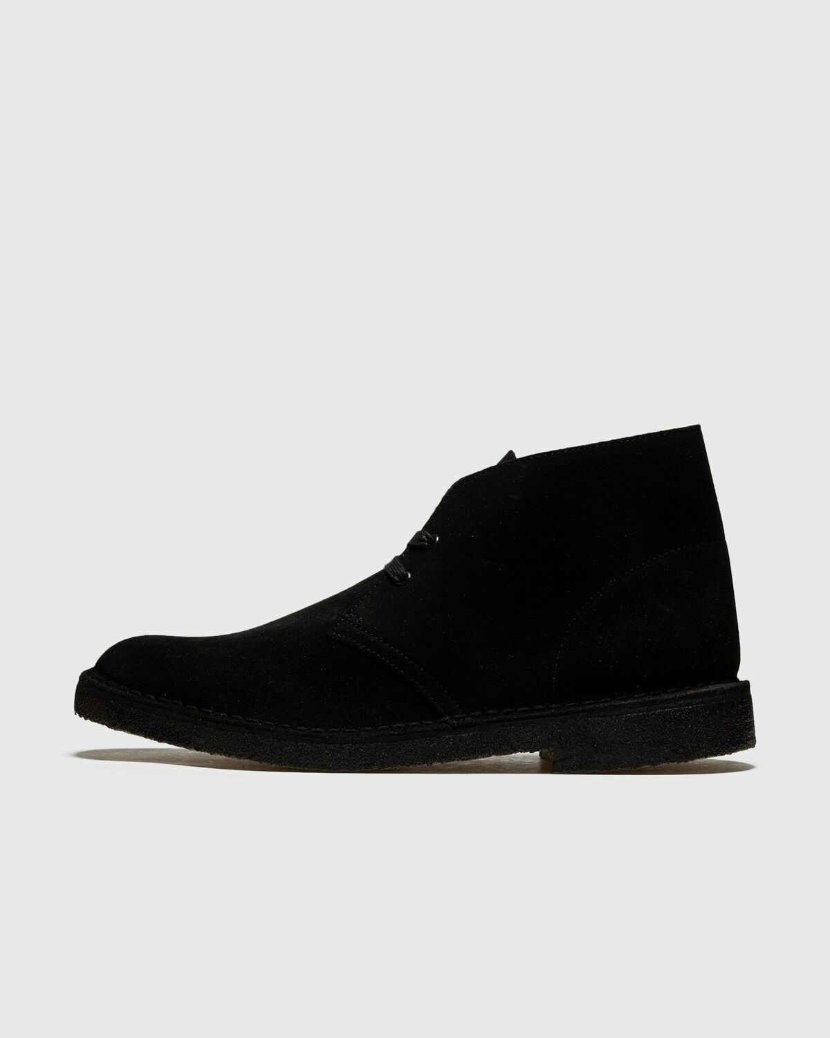 Clarks Originals Desert Boot Black Sde Black Boots Clarks Originals