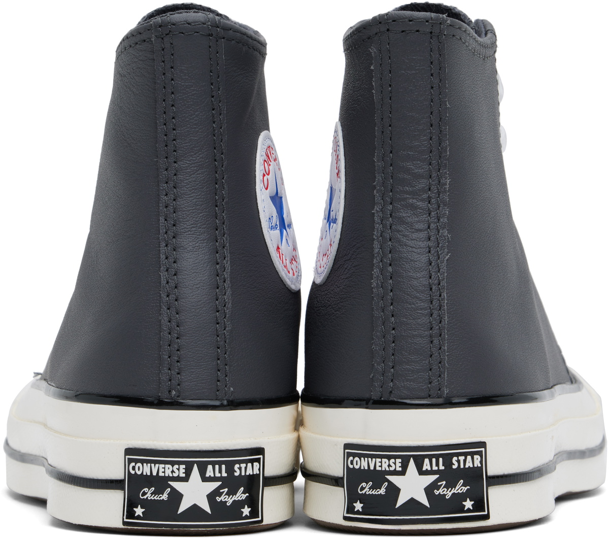 Converse Gray Chuck 70 Heritage Colour Leather High Top Sneakers Converse