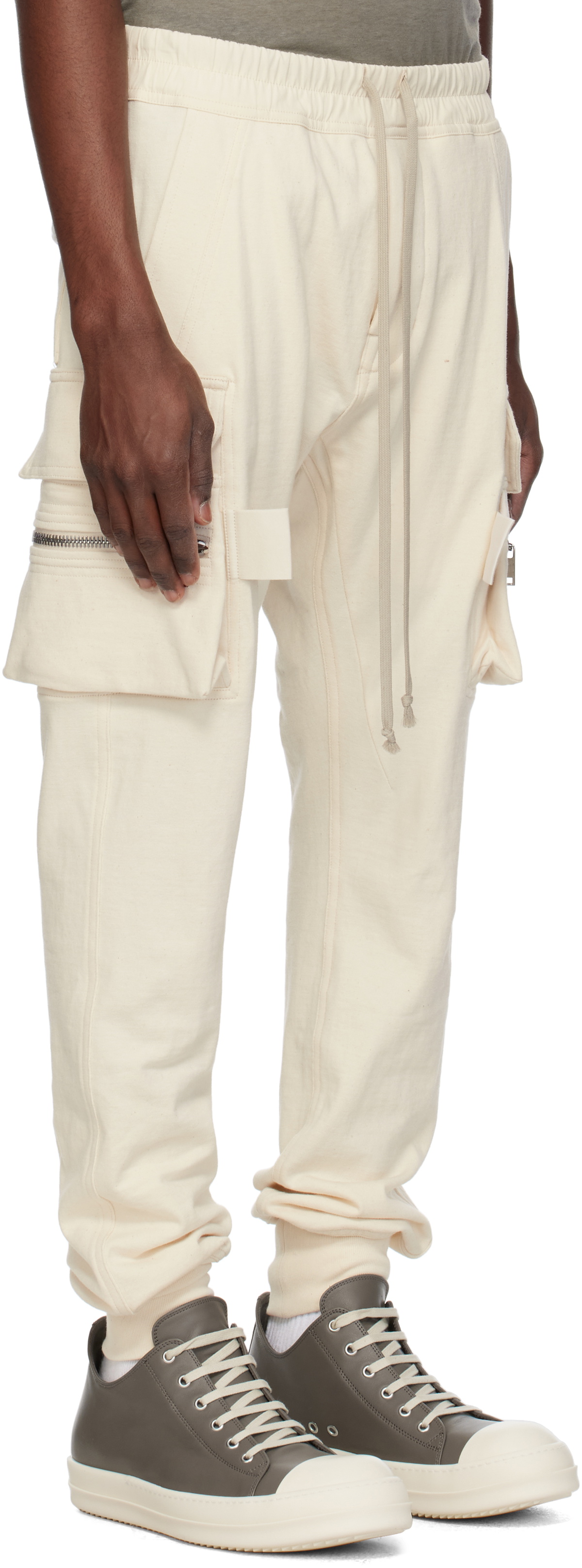 Rick Owens Off-White Hollywood Mastodon Cargo Pants Rick Owens