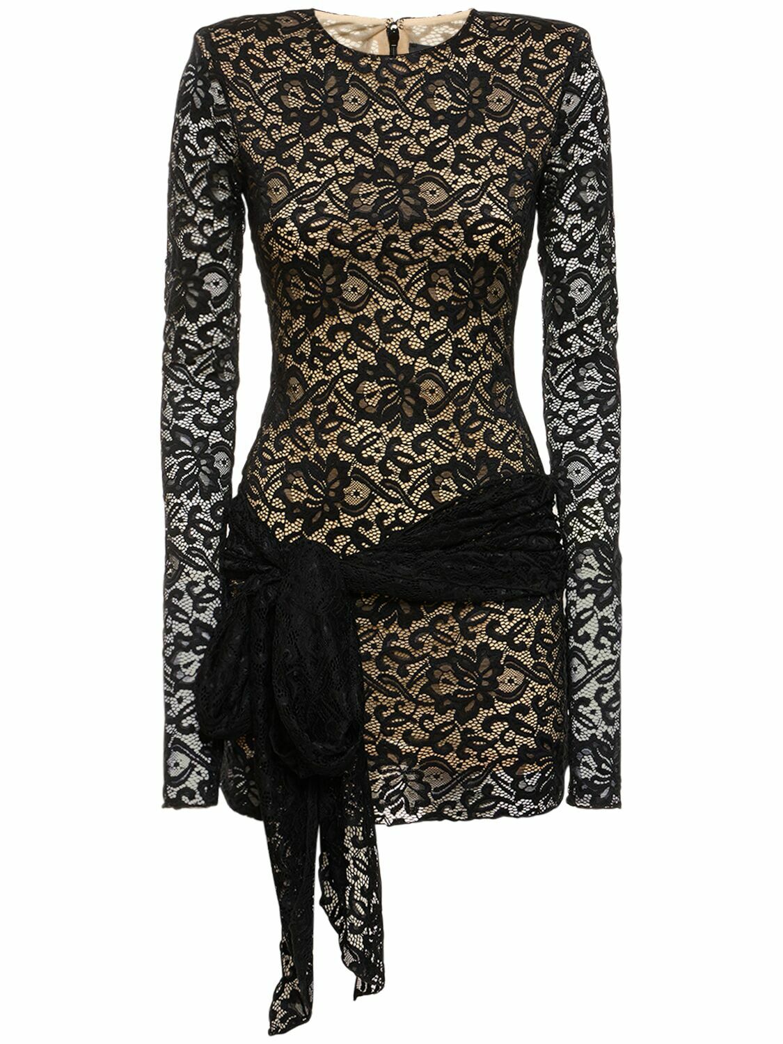 ROTATE - Lace Self-tie Mini Dress ROTATE Birger Christensen