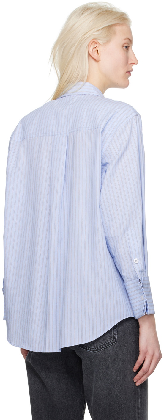 ANINE BING Blue Catherine Shirt ANINE BING