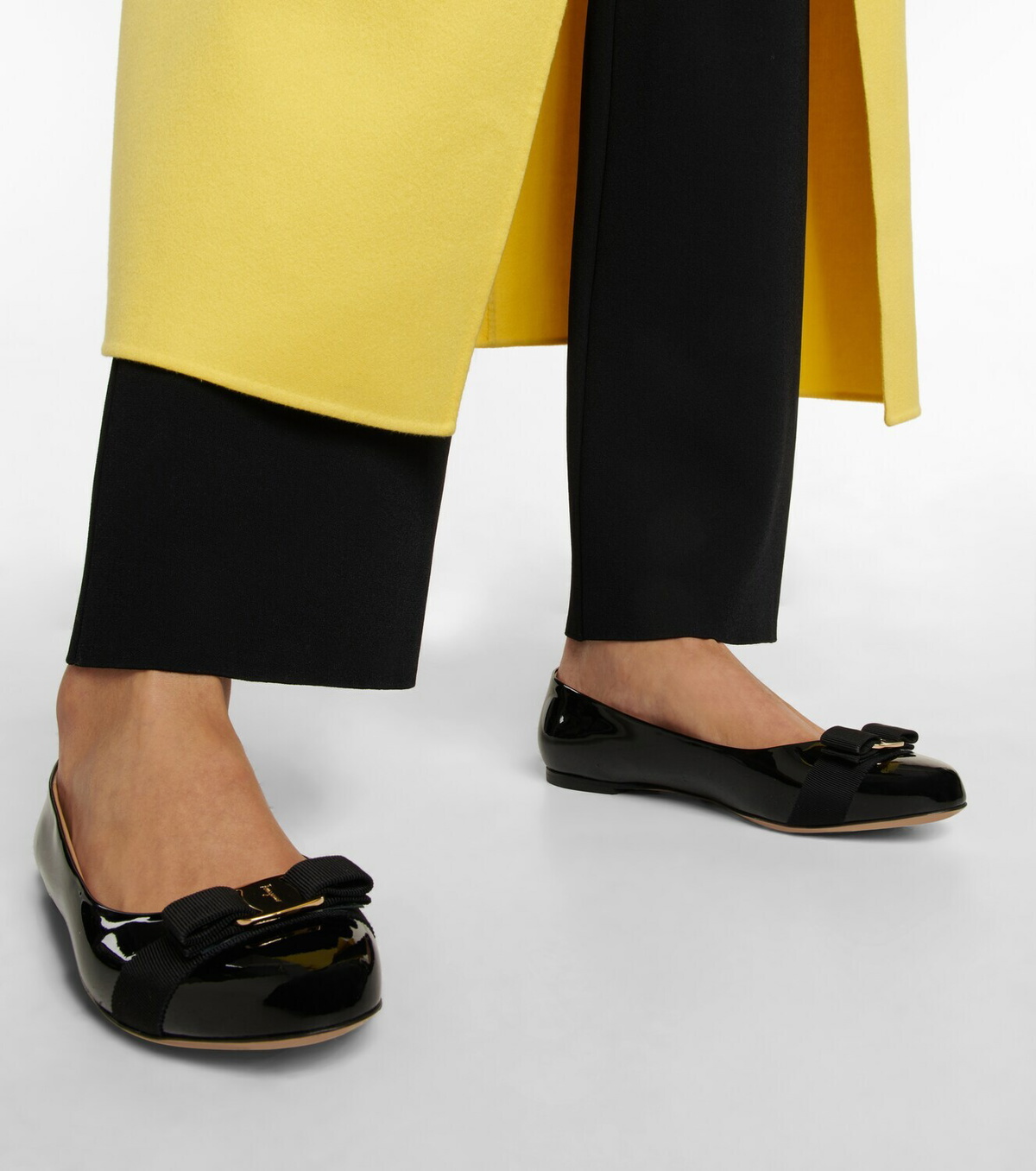 Ferragamo - Varina patent leather ballet flats Salvatore Ferragamo