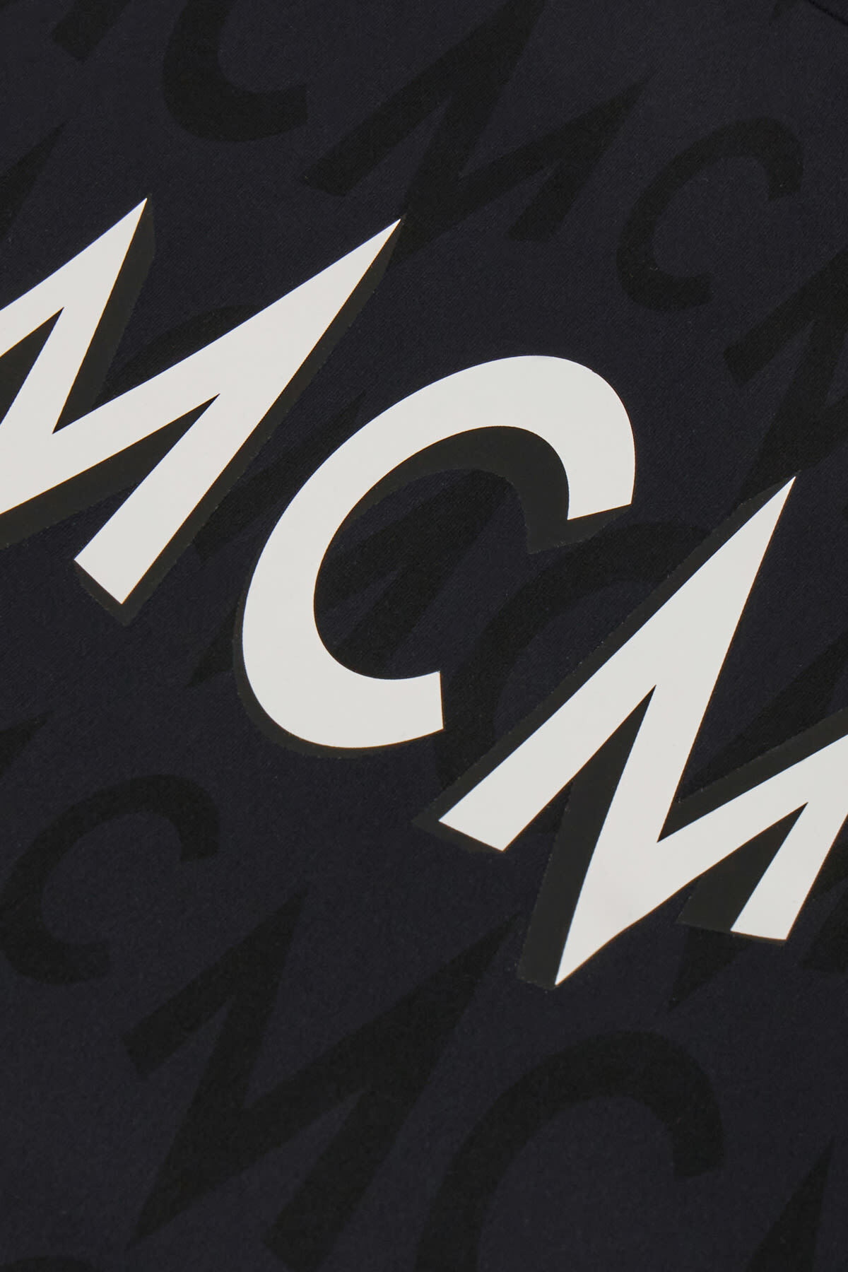 MCM Black Stretch Nylon Top MCM