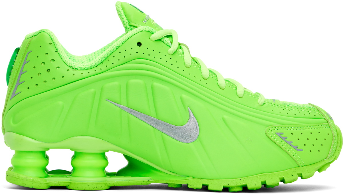 Nike Green Shox R4 Sneakers Nike