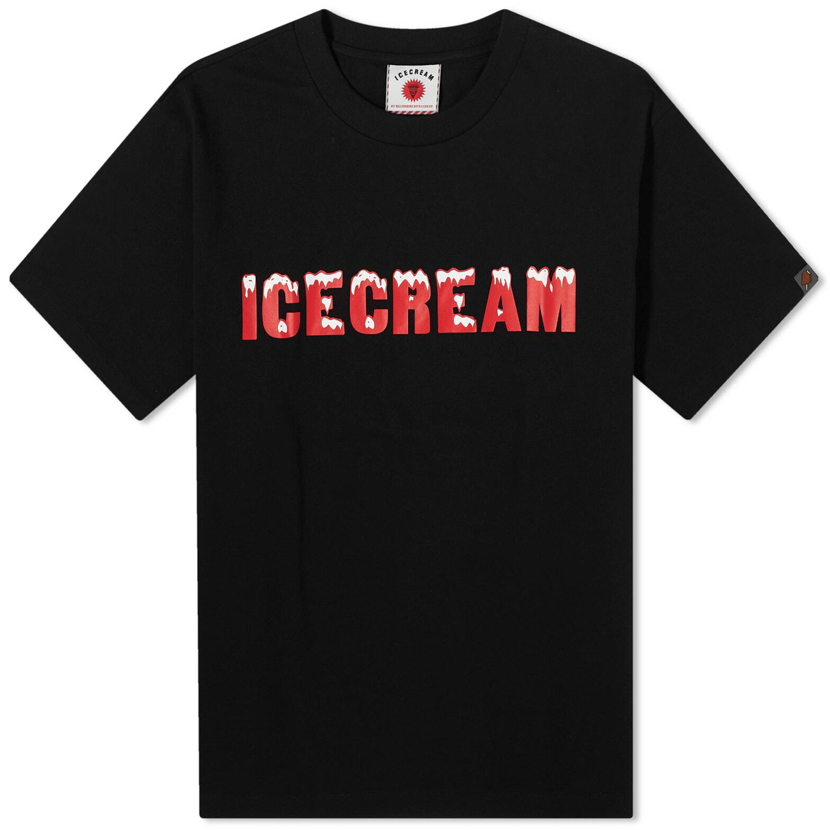 ICECREAM Men's Drippy T-Shirt in Black ICECREAM