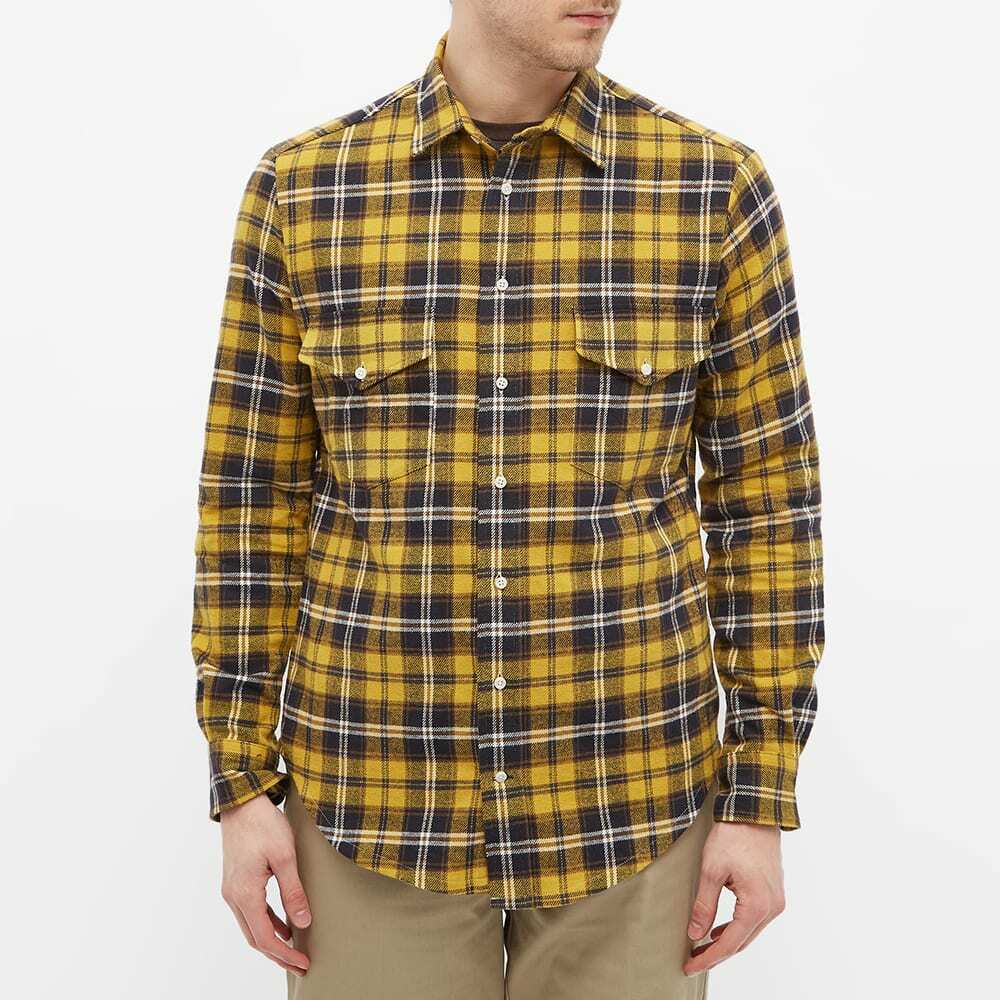 Gitman Vintage Men's 2 Pocket Twill Check Overshirt - End. Exclusive in ...
