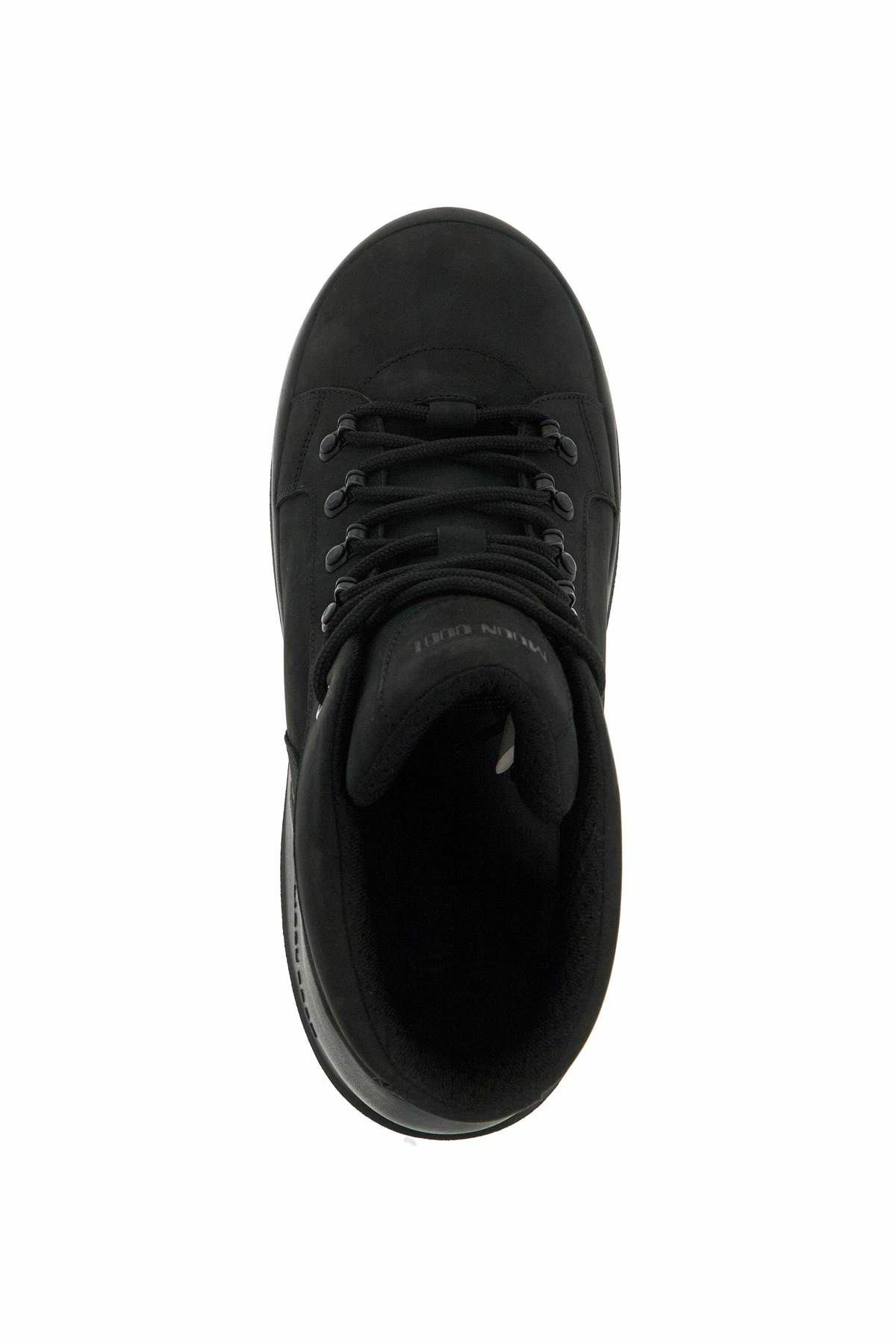 MOON BOOT luna trek mid nubuck an Black Moon Boot