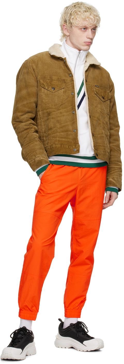 Polo Ralph Lauren Tan Trucker Jacket Polo Ralph Lauren